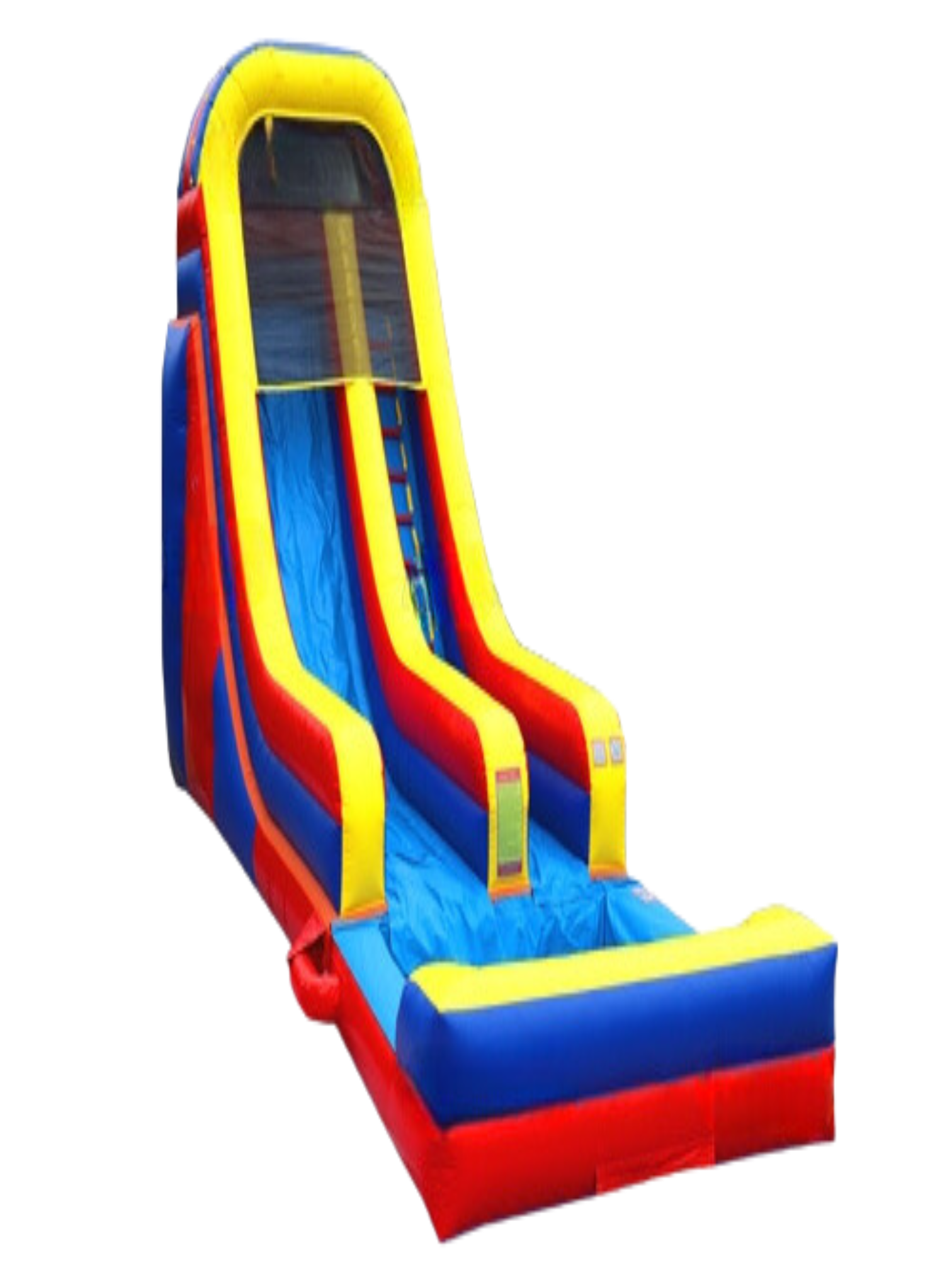 16 ft Arch Slide with pool – Play More Rentals